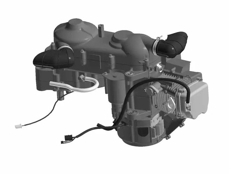 Polaris 150cc Engine with Internal Reverse for Ranger 150 EFI / ACE 150 ...