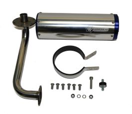 Hammerhead Performance Exhaust Pipe and Header for 150cc, GY6